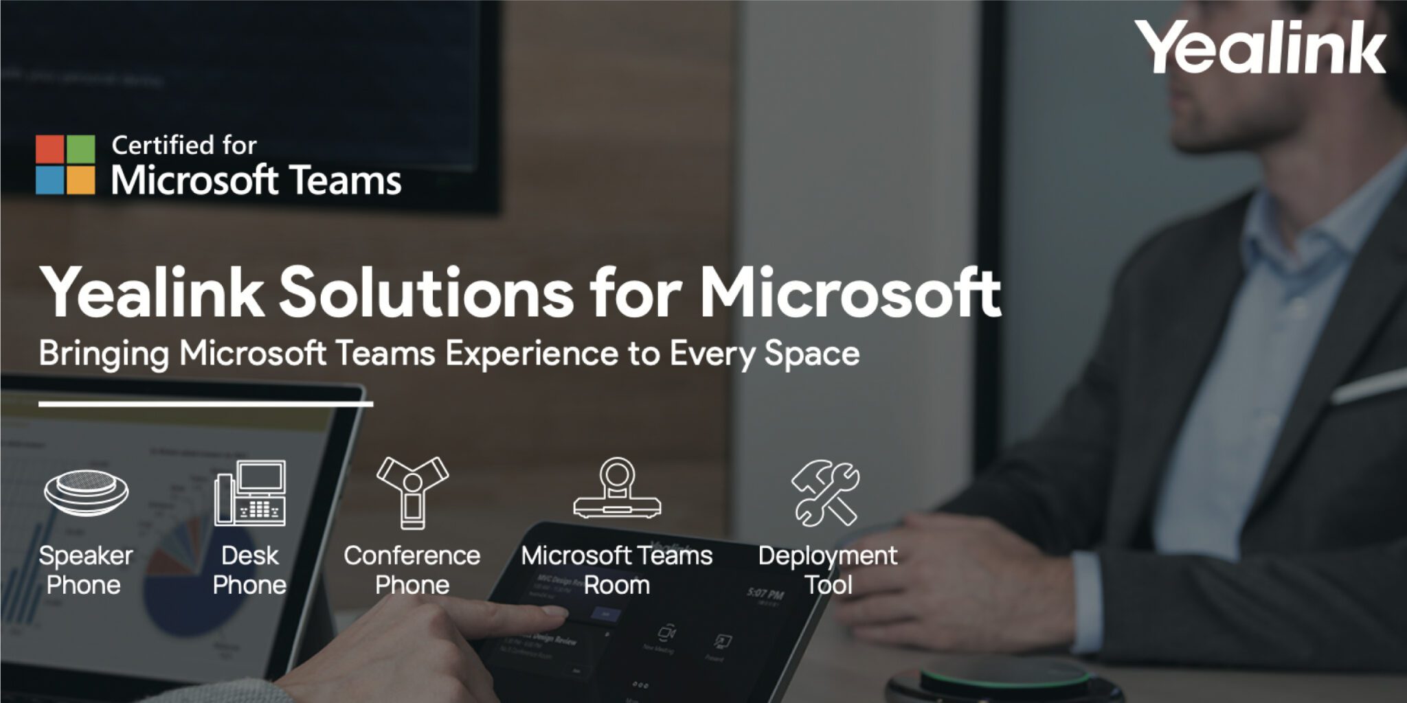 Microsoft Teams 裝置，讓任何空間都適合您使用